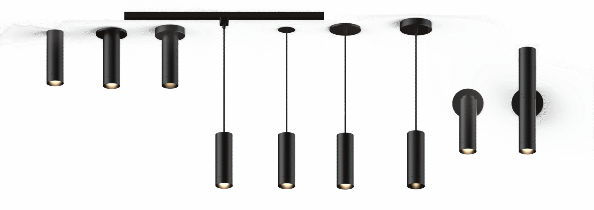 Cylinders - Pendant Light Fixtures - Lumenture LED Lighting